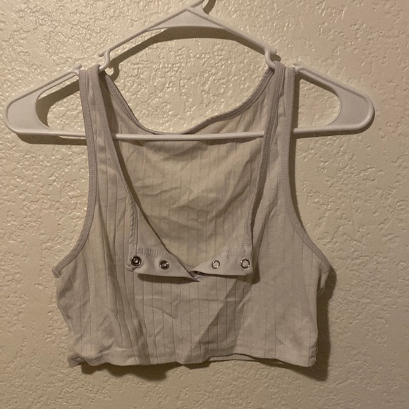 Source Unknown | Tops | White Tank | Poshmark